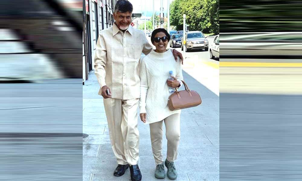 Nara Lokesh wishes Chandrababu Naidu on wedding anniversary