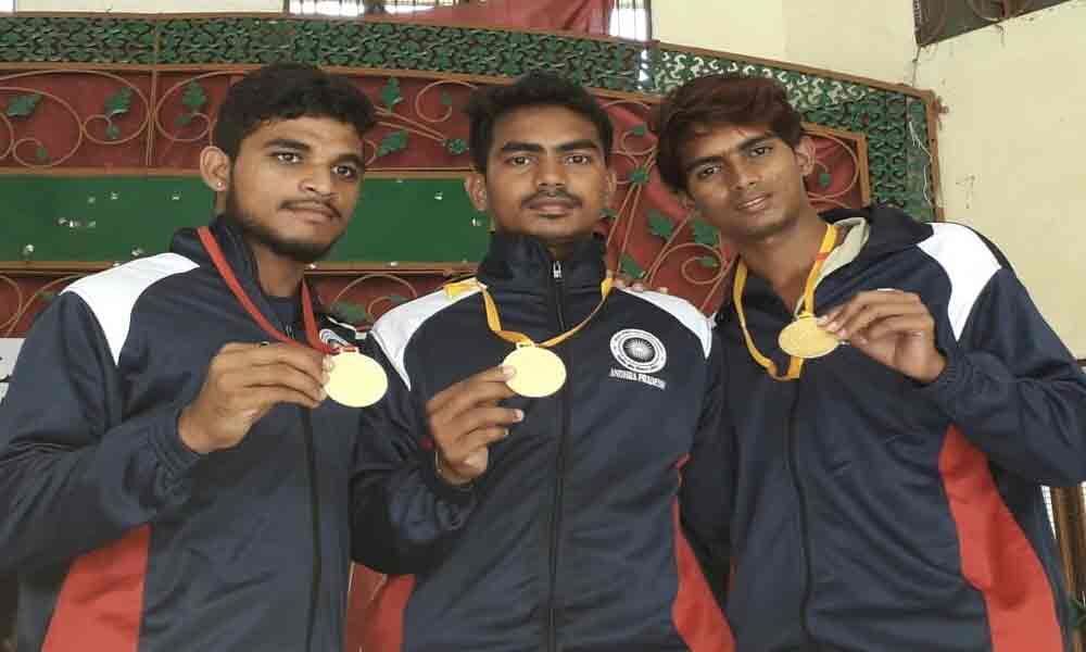 Giddalur athletes excel at national level