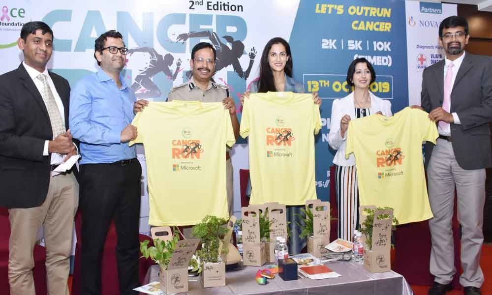 CANcerRUN to be held on Oct 13