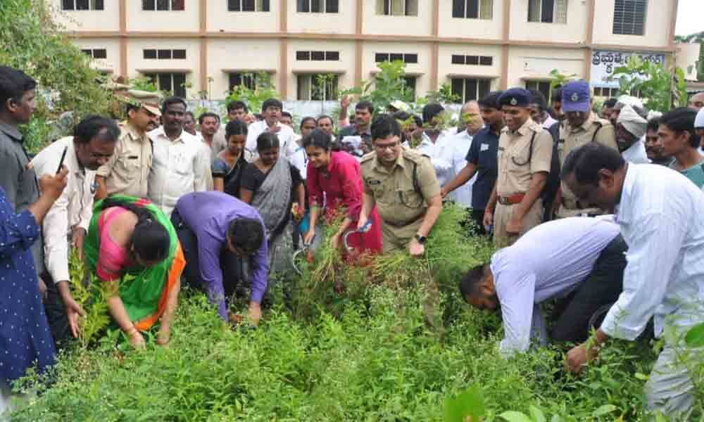 Everyone should work for development of village: Collector RV Karnan