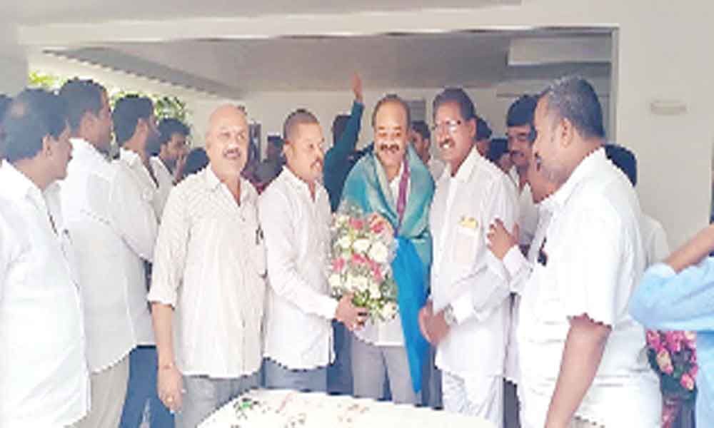 Chevella MP Dr Gaddam Ranjith Reddy greeted on birthday
