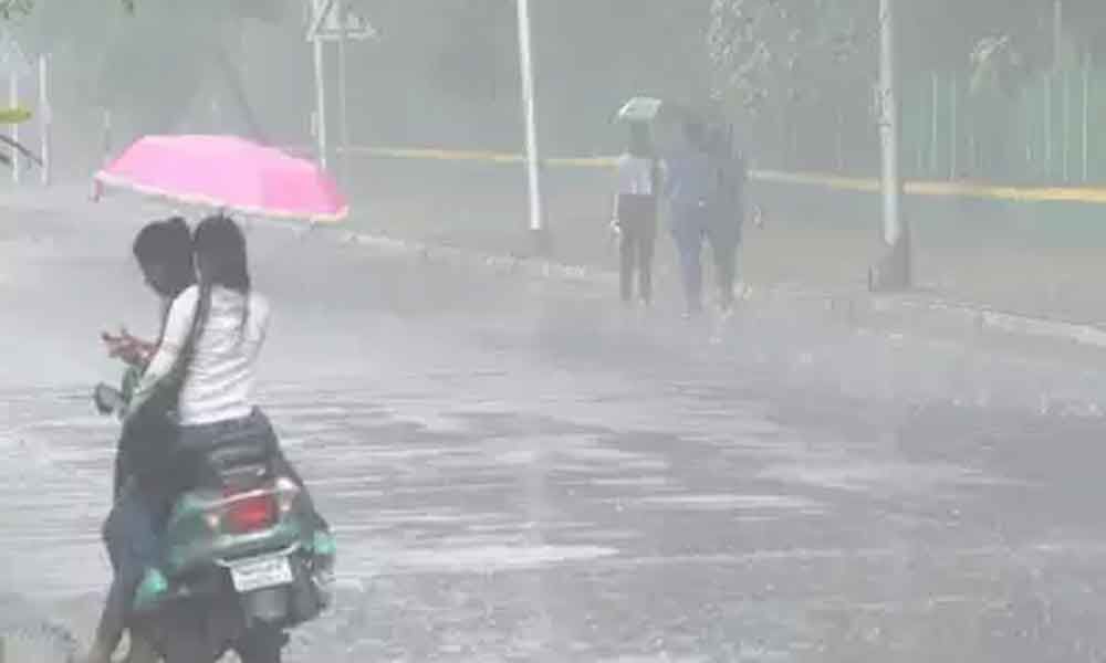 Widespread spells of rain witnessed