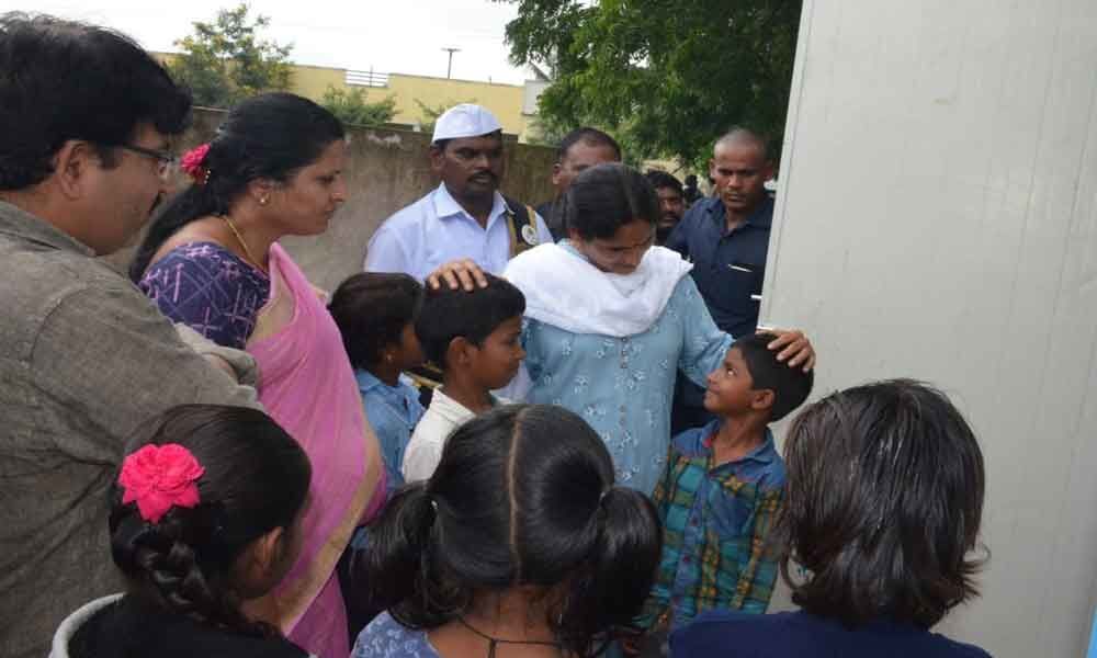 Collector Ayesha Masrat Khanam visits several villages