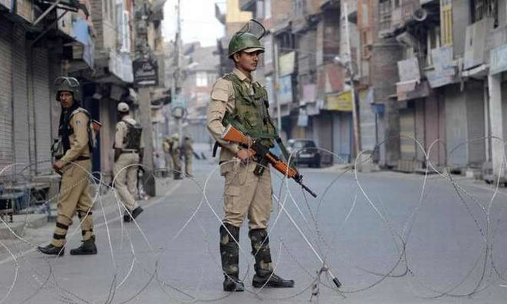 Exchange of fire between security forces and two suspected terrorists ...