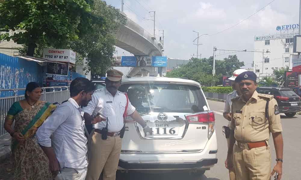 439 cases booked for not following traffic rules
