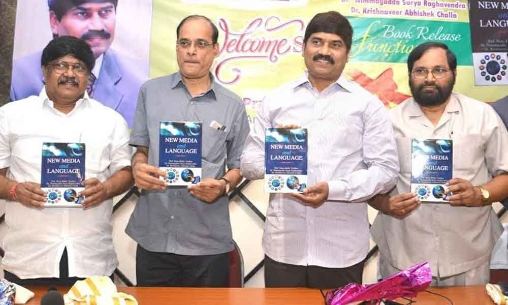 New Media and Language out at Andhra University
