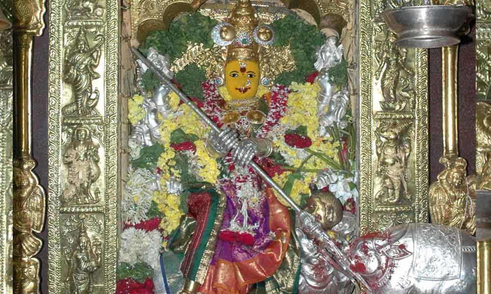 Saranavarathri Celebrations At Indrakiladri: Goddess to appear in ...