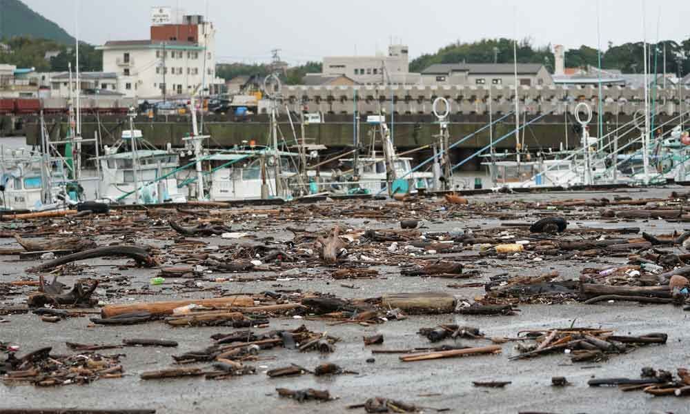Heavy rain, winds lash Tokyo as powerful typhoon hits Japan