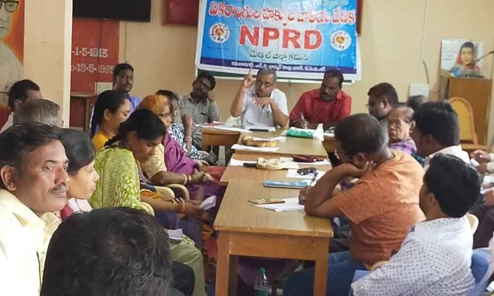 Privilege cards sought for differently abled