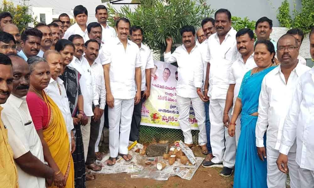 MLA Devireddy Sudheer Reddy assures basic amenities in colonies