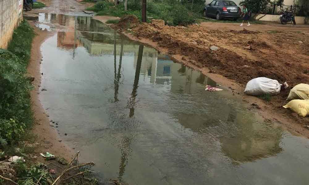 Sewage overflow a daily ordeal