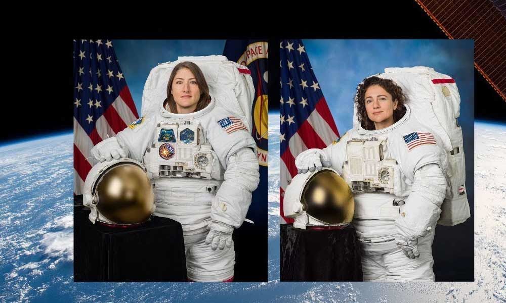 WATCH: 1st female spacewalking team, including Jewish astronaut, makes ...
