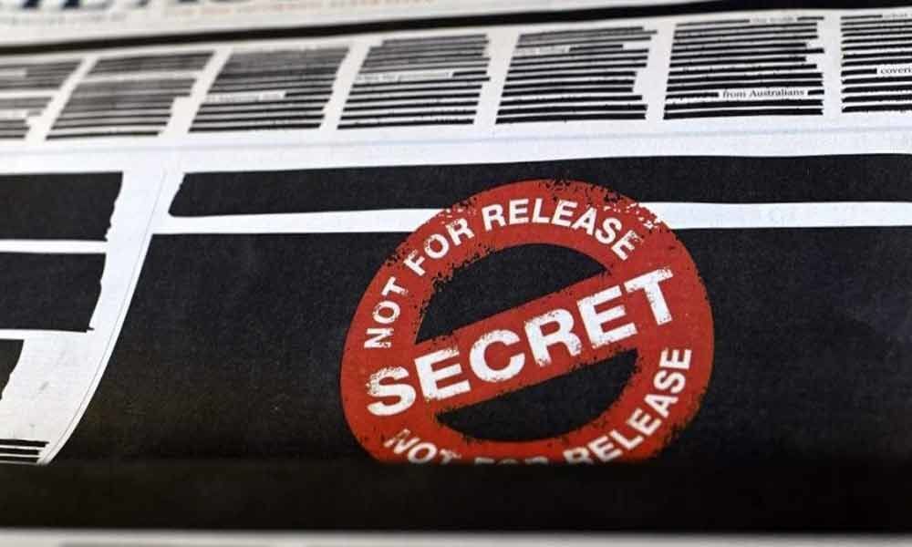 Australian papers censor front pages in protest against media restrictions