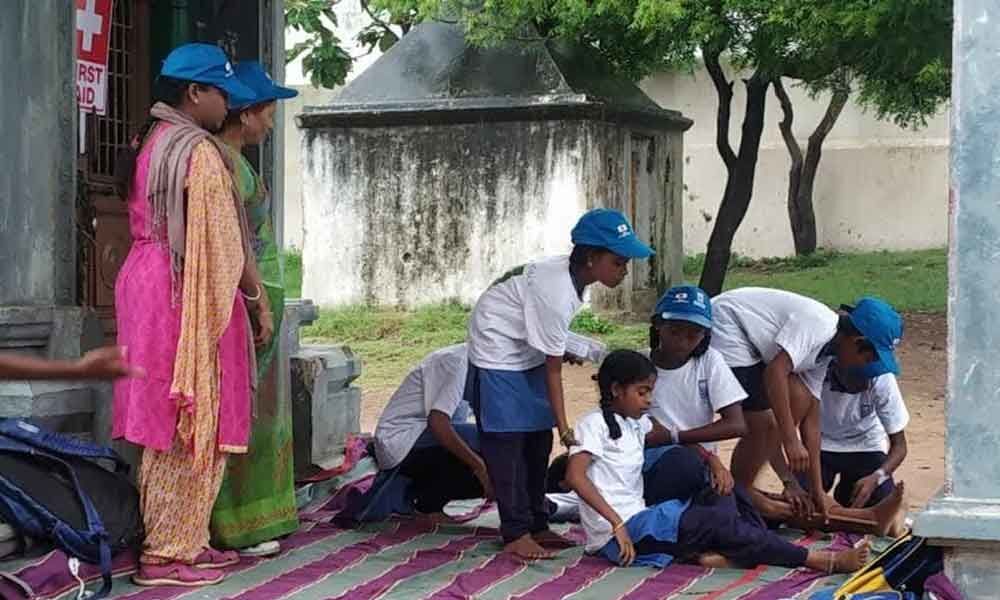 Mock drill on disaster preparedness conducted in Visakhapatnam