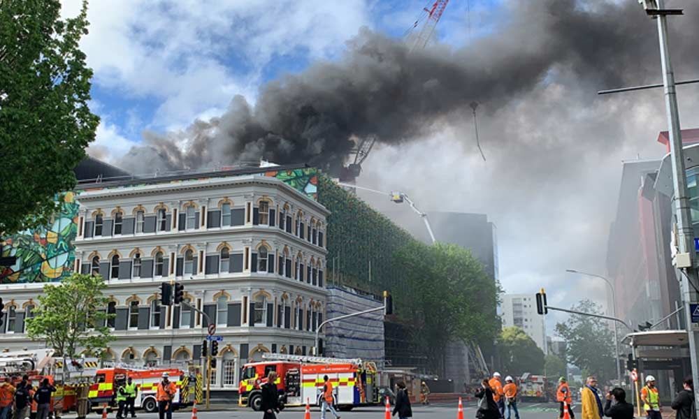 'Fire in New Zealand's Auckland may impact APEC conference