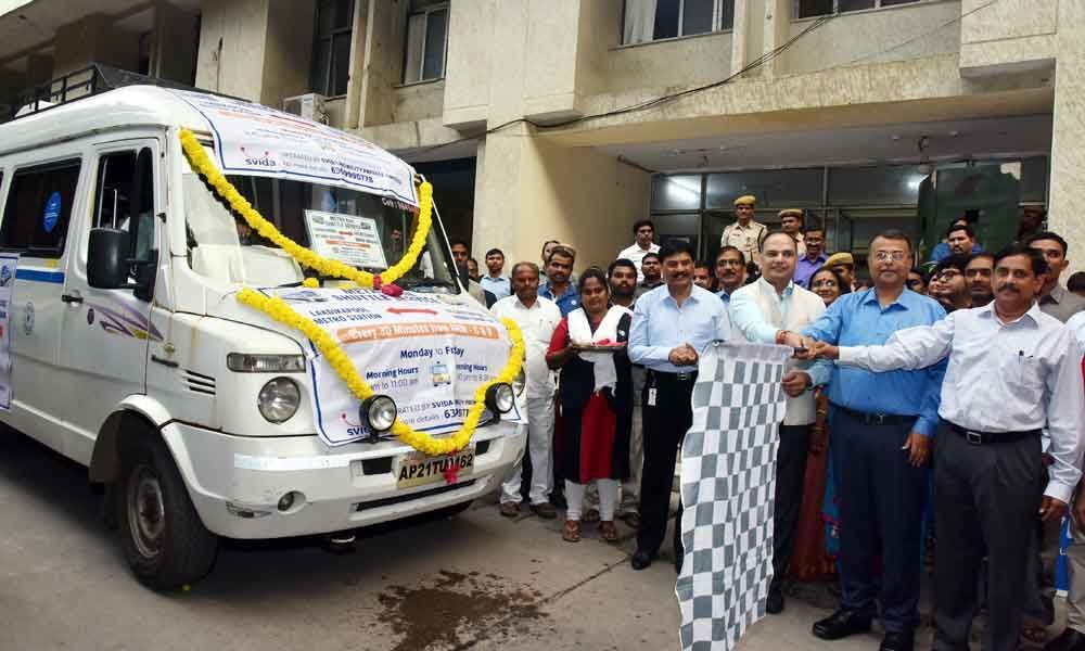 Chief Secretary flags off Metro shuttle service