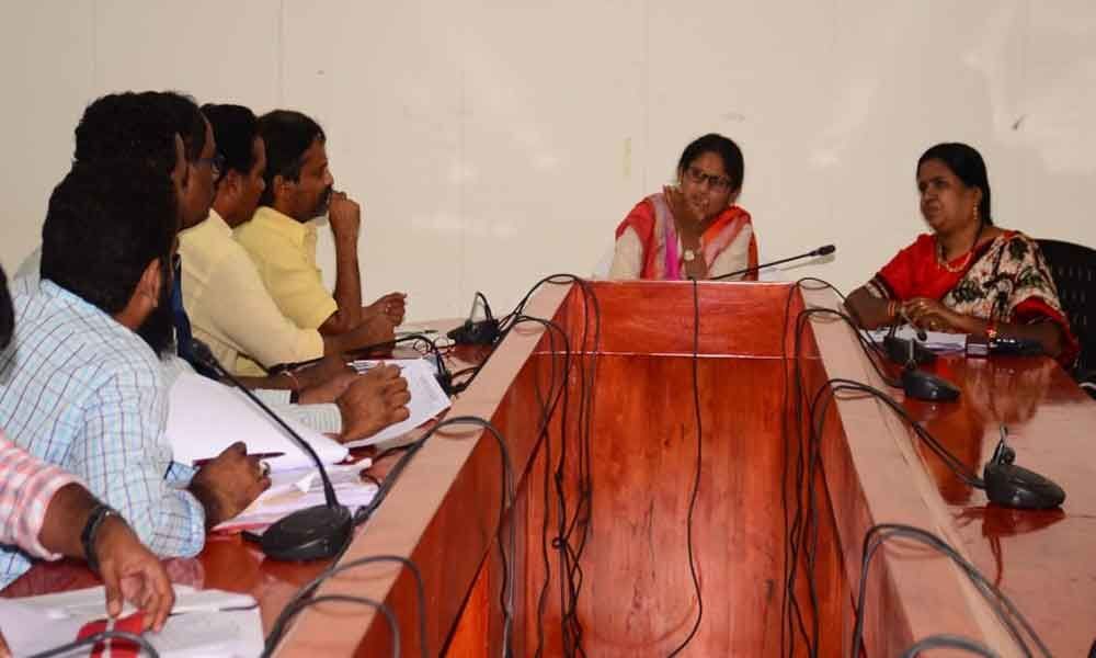 Polling measures in place: Collector Ayesha Masrat Khanam