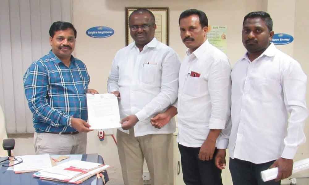 Corporator Pannala Devender Reddy seeks 1 cr for development works