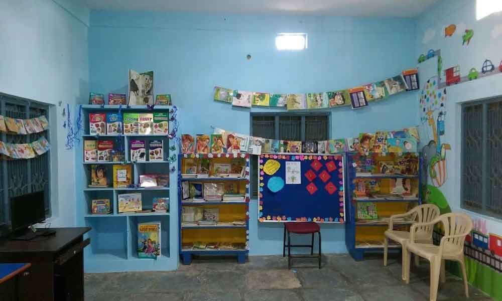 NGO sets up digital library at govt school