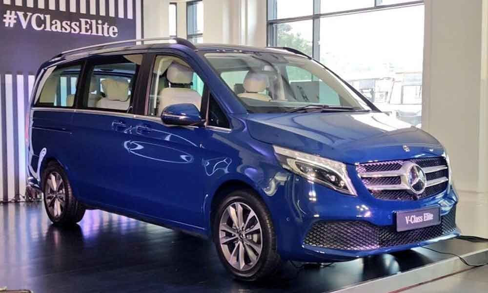 Mercedes-Benz rolls out V-Class Elite at Rs 1.10 crore