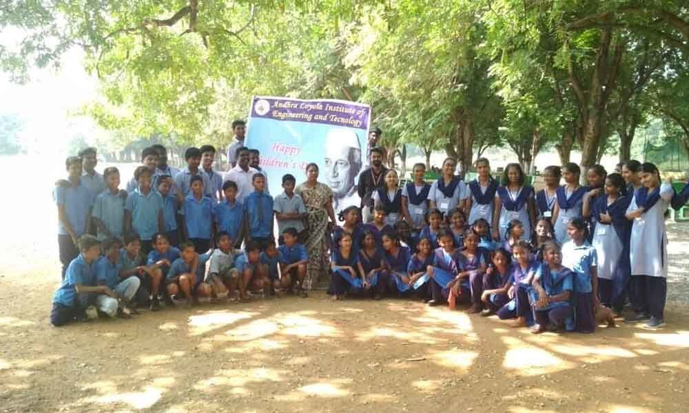 ZPHS students celebrate Children's Day at ALIET