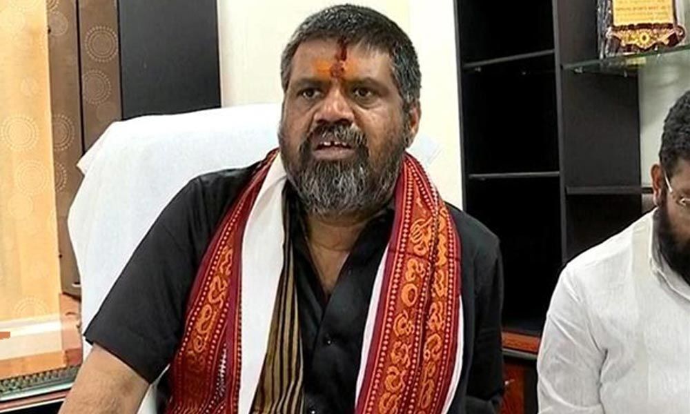 Minister Avanthi Srinivas clarifies on criticism over wearing chappals ...