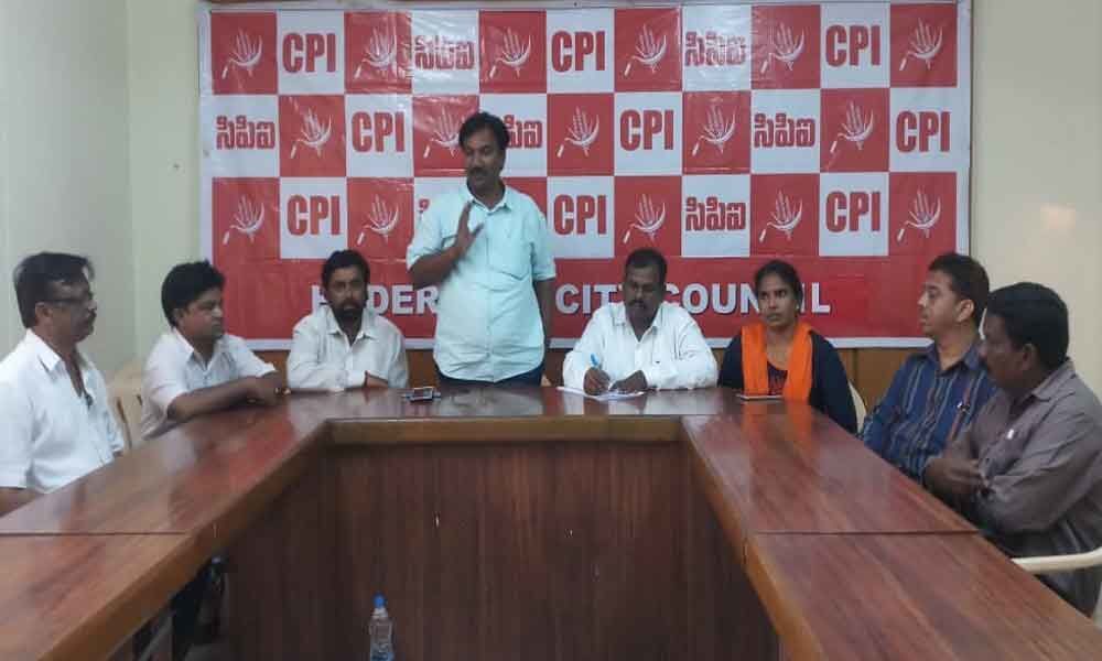 TRS will lose heavily in municipal polls: CPI