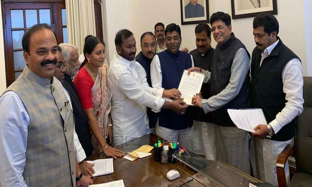 Chevella: MP Ranjith Reddy seeks RoB, several train halts