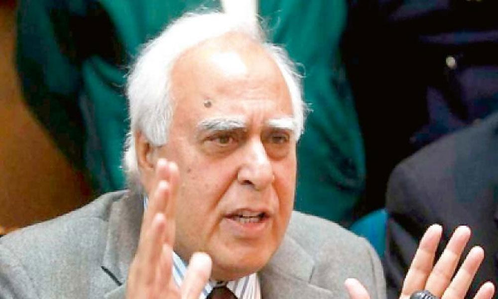 Kapil Sibal questions why the President rule was revoked at 5:17 AM in ...