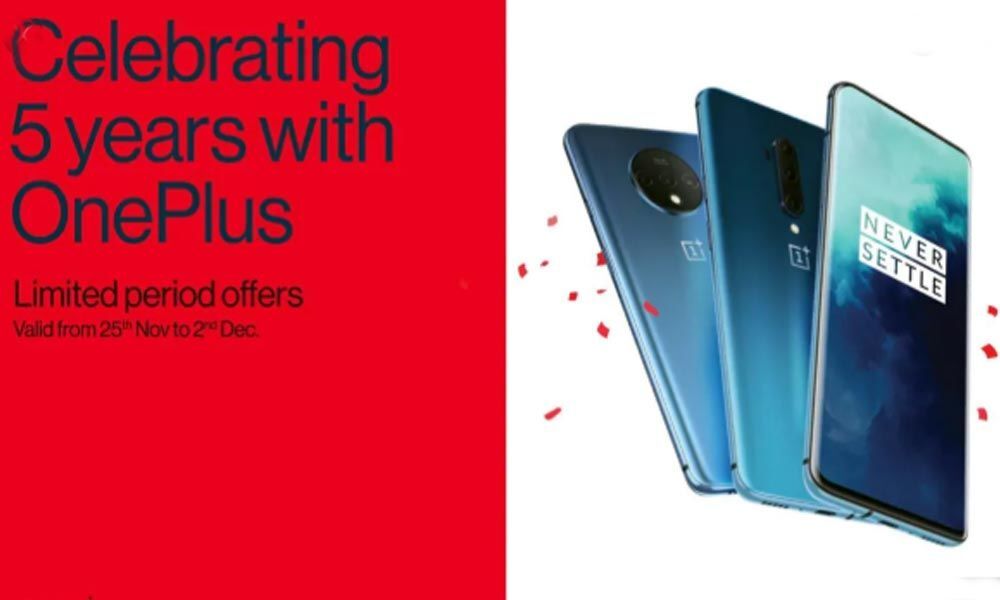OnePlus Fifth Anniversary Sale: These OnePlus Handsets Discounted Up to ...