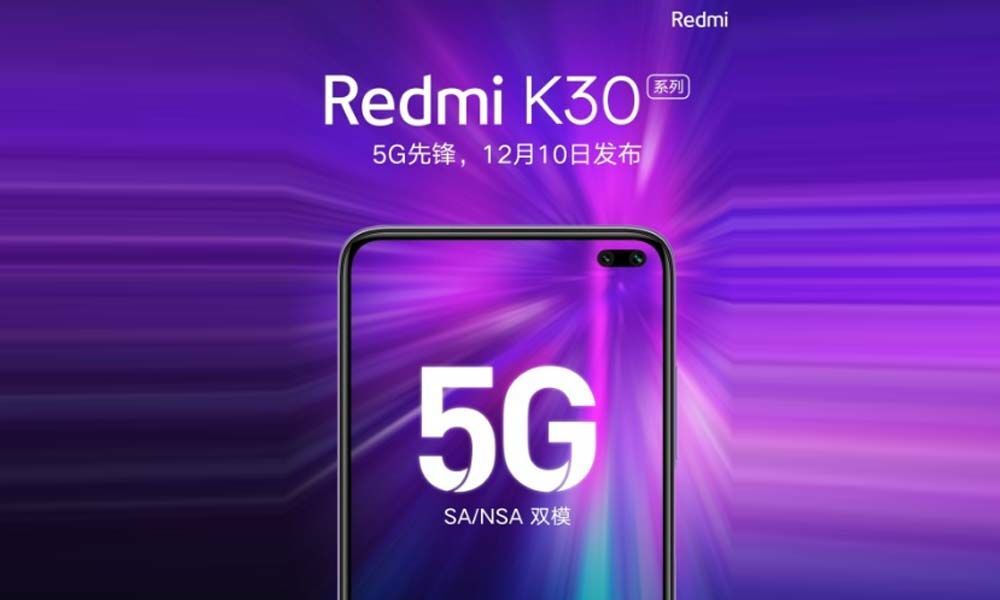 Xiaomi Redmi K30 Specifications Leaked Ahead of Launch