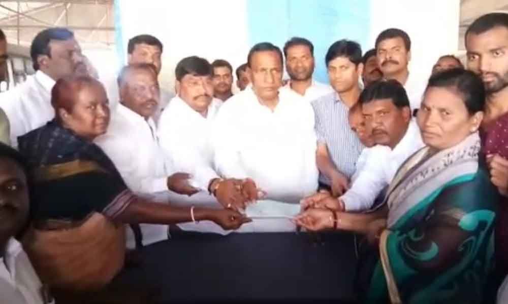 Financial help to RTC driver's kin