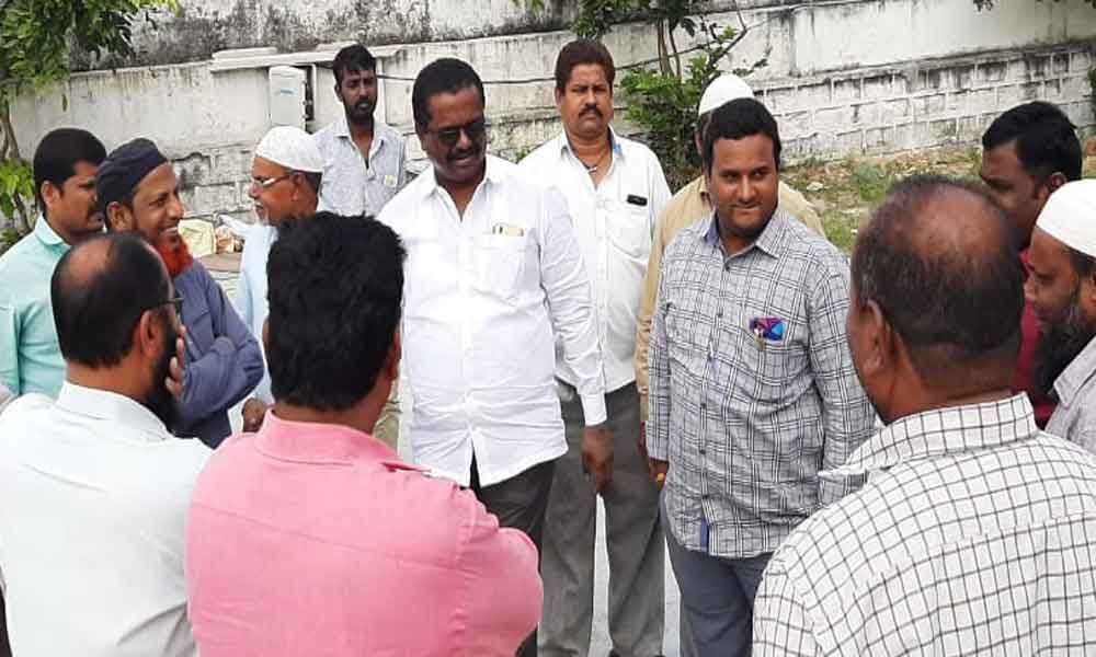 Complete Idgah in time: Pannala Devender Reddy