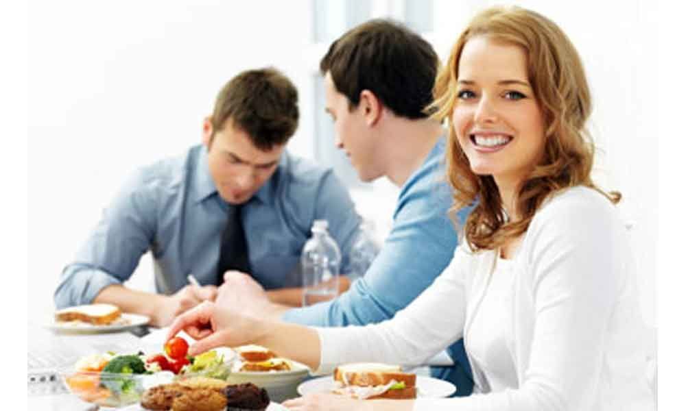 Eat right, work right