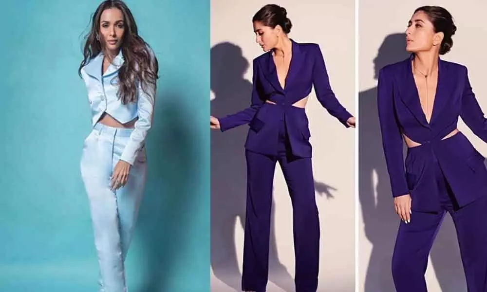 Pantsuits are back in Town - Bollywood celebrities Flaunt The ...