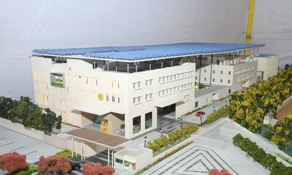 High Court issues notice to newly constructed TDP office in Mangalagiri