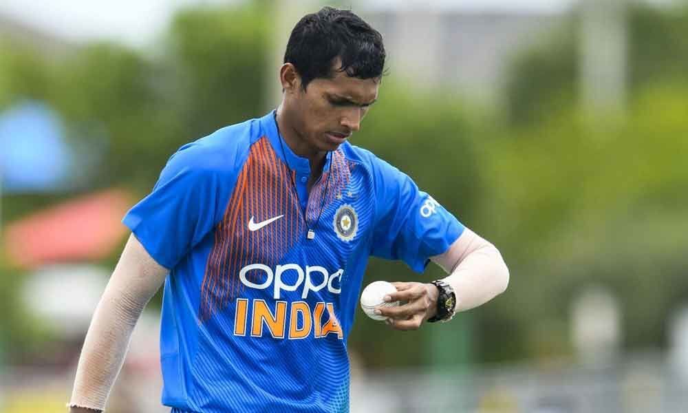 Saini replaces injured Chahar for third ODI