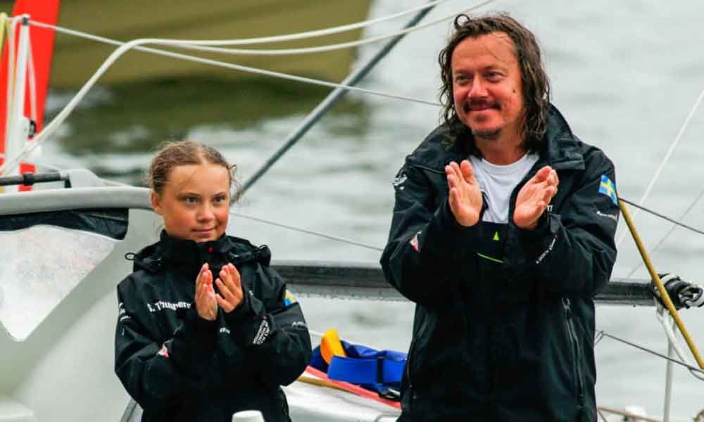 Greta very happy with her activism, says father