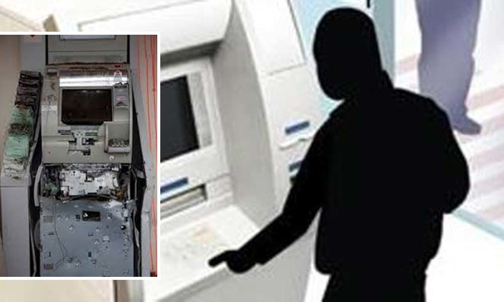 Burglars cut open ATM in Nalgonda, steal money