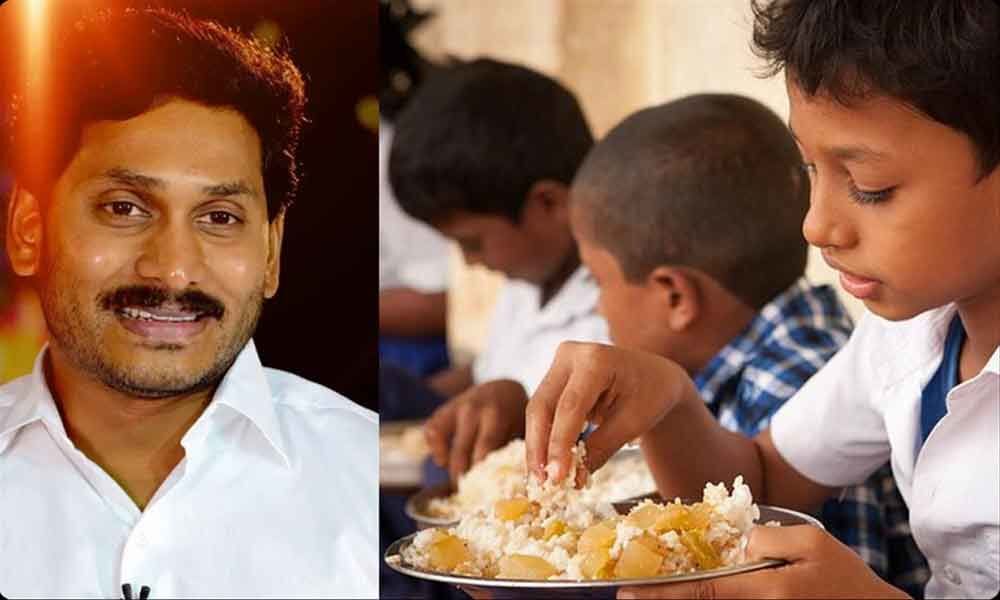 An all-new midday meal menu for students in AP comes into effect from ...