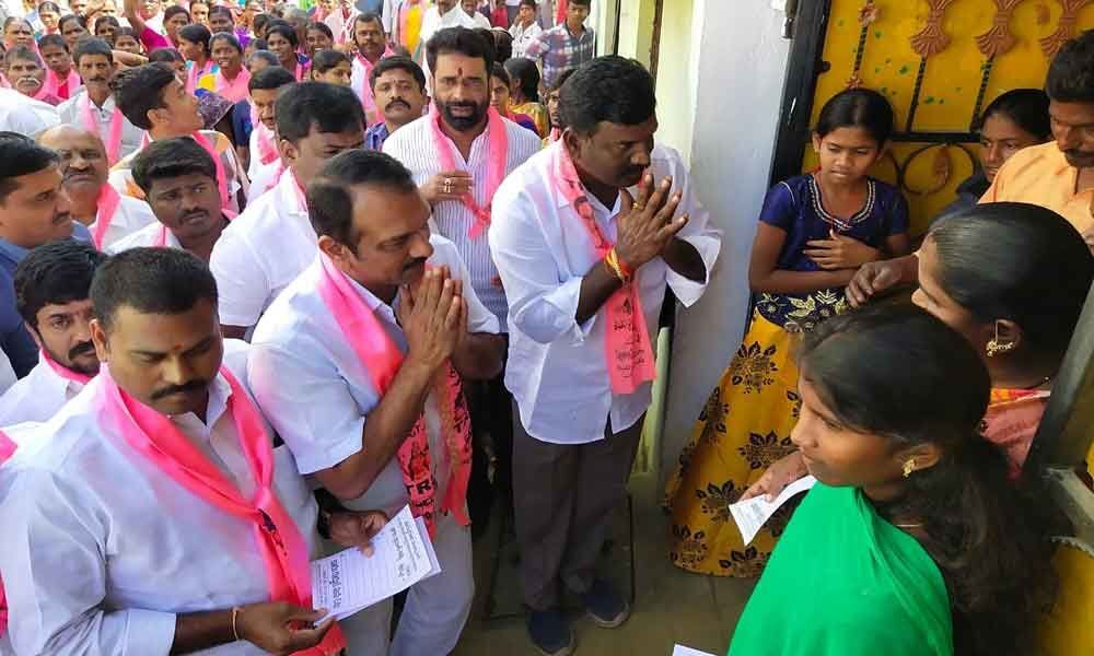 MLA Devireddy Sudheer Reddy campaigns in civic polls