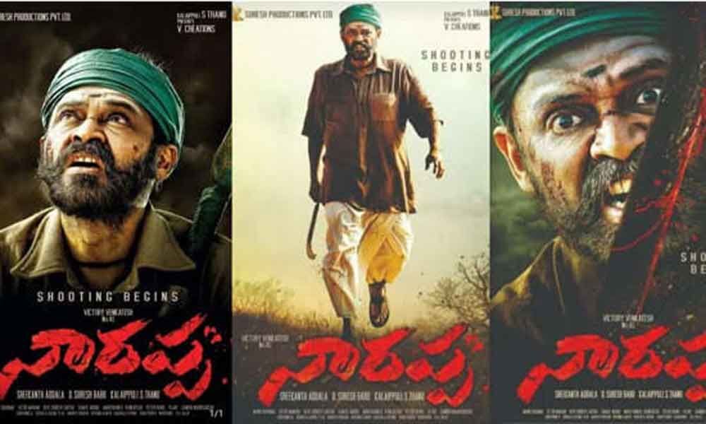 Kollywood fans Trolling Venkatesh's Look in Narappa