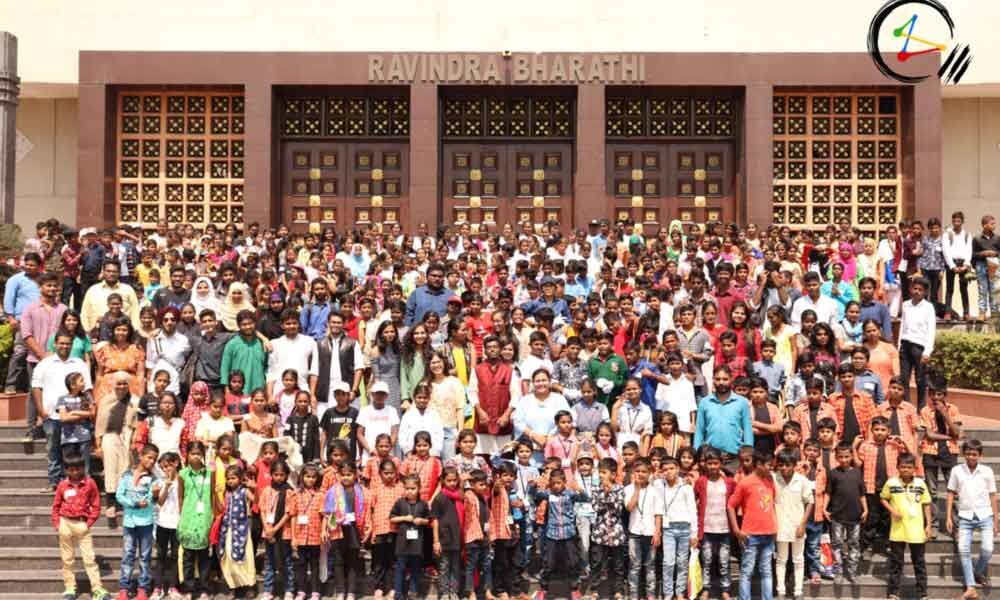 Showcasing talents of underprivileged children