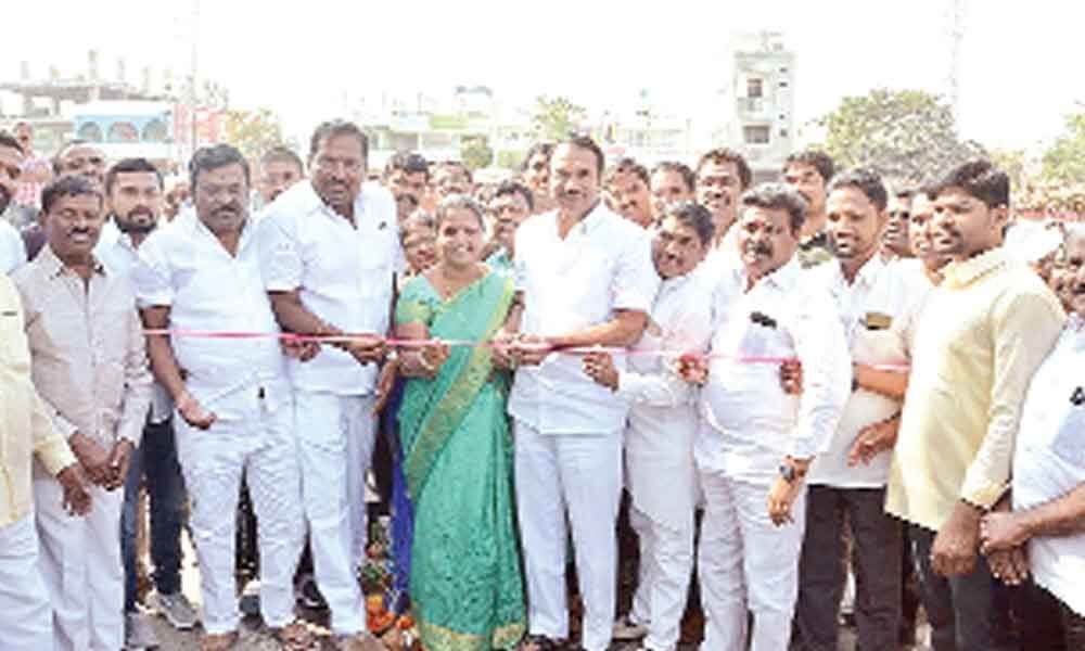 MLA Devireddy Sudheer Reddy lays foundation for development works in ...