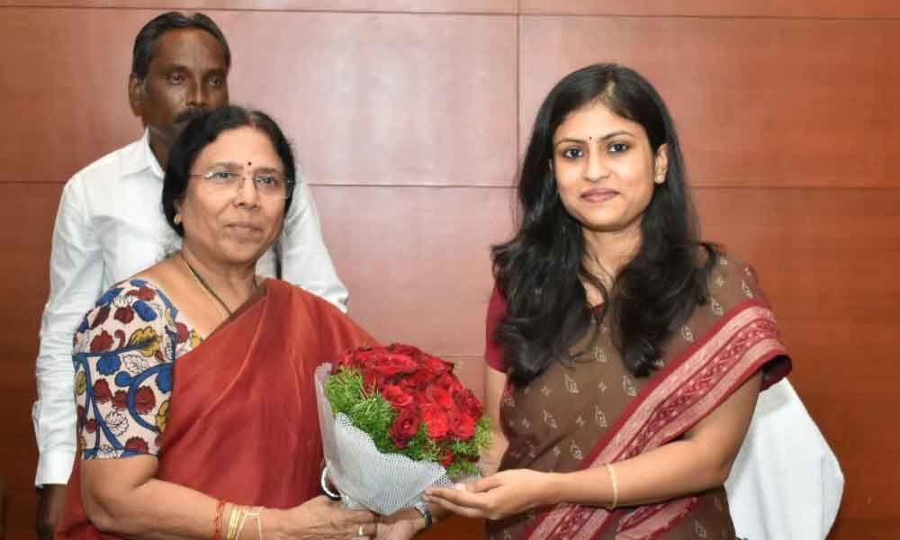 Peddapalli: New Collector urges officials to work in coordination