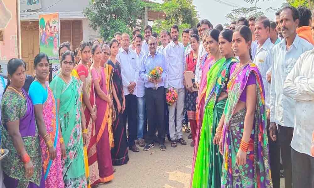 Senior Officer lauds villagers for development works