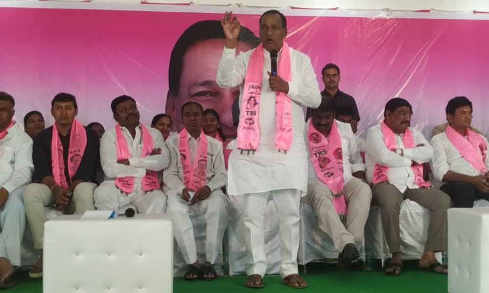 Strive & earn laurels for party: Minister Ch Malla Reddy to cadres in ...
