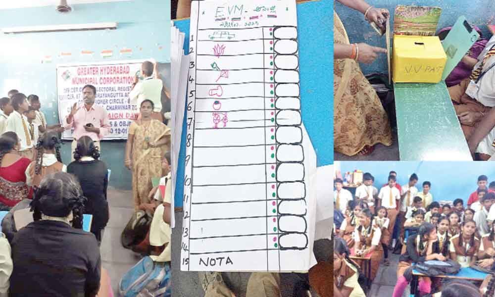 Hyderabad: Electoral Literacy Club initiative kicks off in Chandrayangutta