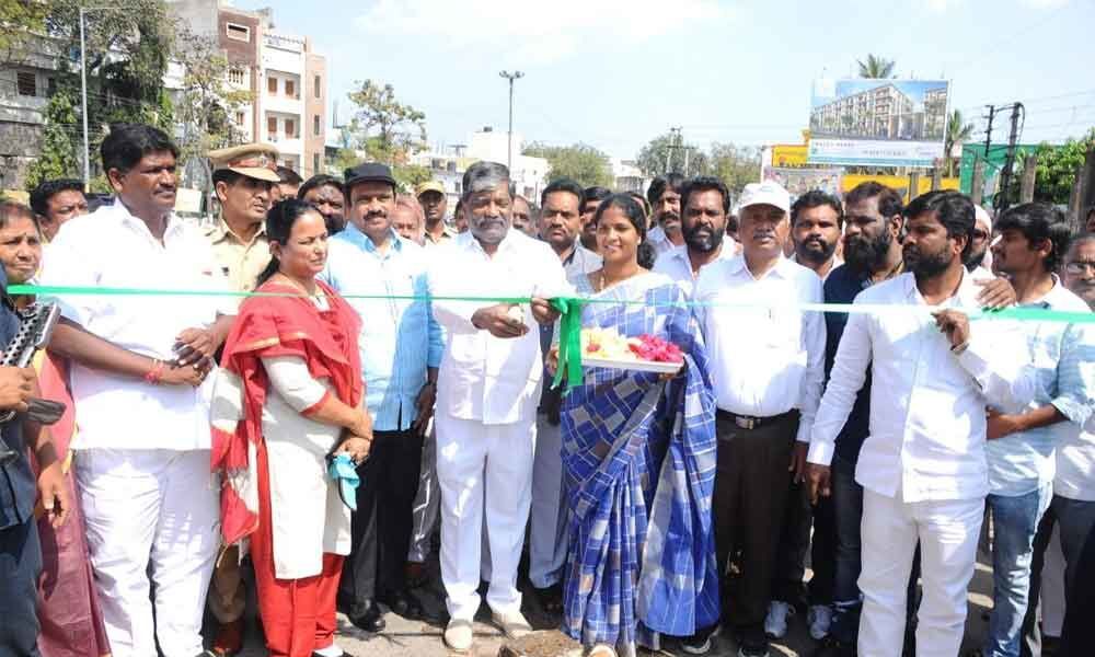 Secunderabad: Lalapet RoB opens by Telangana Deputy Speaker T Padma Rao ...