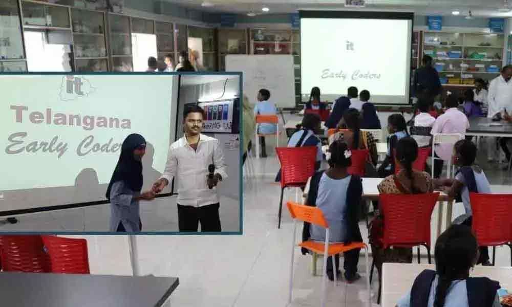 96.7% students clear online Telangana Early Coders pilot programme